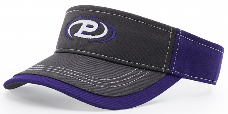Richardson Charcoal Front With Contrast Stitching Visor