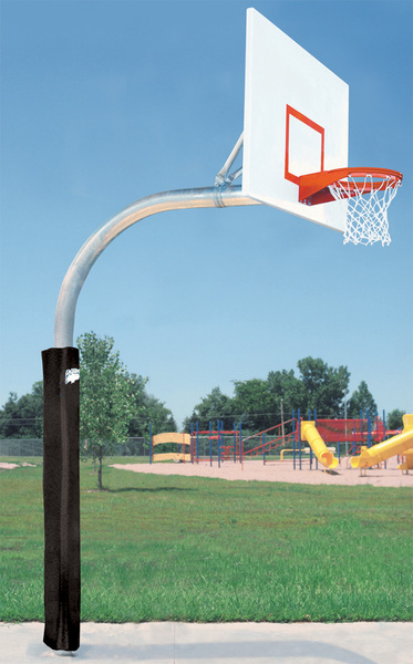Bison Mega Duty Steel Rectangle Playground Basketball System