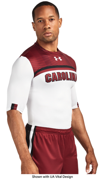 UA Armourfuse Compression Half Sleeve Crew