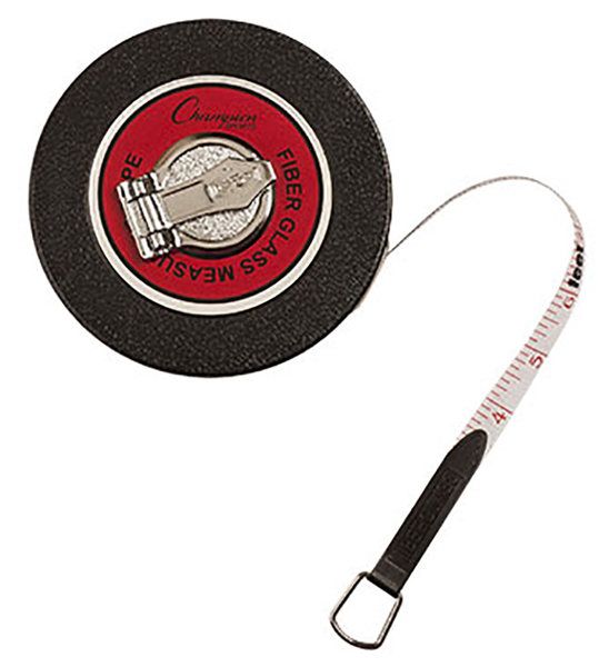 Champion Sports Closed Reel Measuring Tape